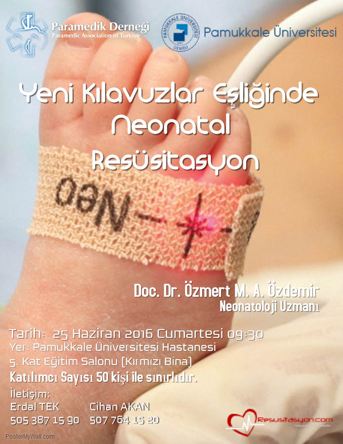 NRP poster | Resüsitasyon